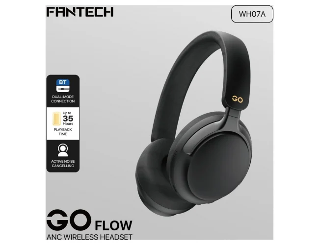 Fantech GO Flow WH07A Bluetooth slušalice sive