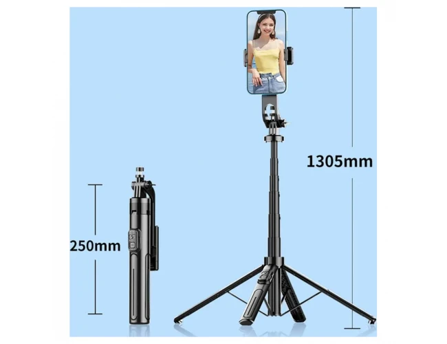 Red K27 Tripod i selfie štap crni