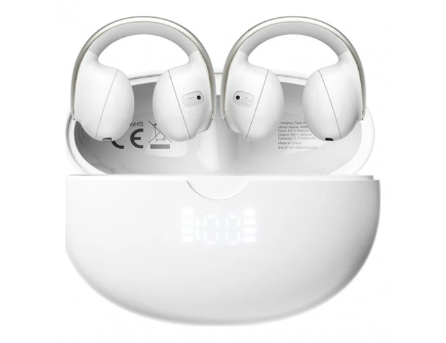 Blackview AirBuds 13 slušalica za telefon - IPX7, Clip-on, ENC, DNS, bele