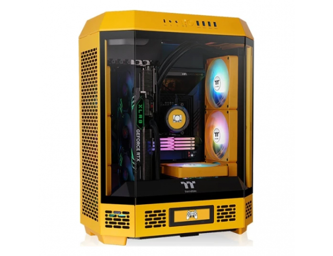 Thermaltake The tower 600 žuto kućište