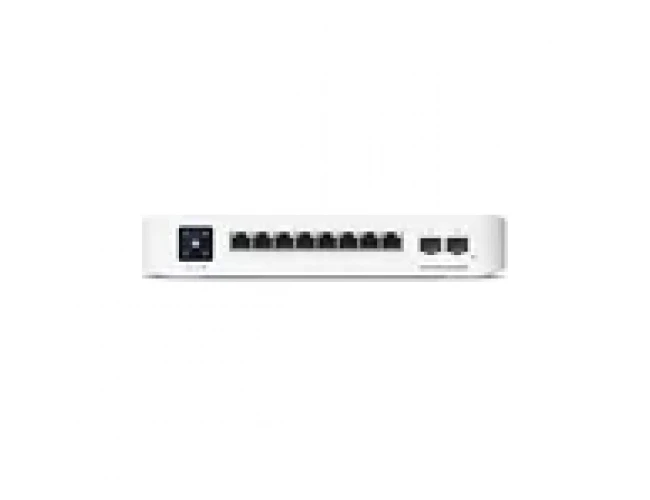 Ubiquiti USW - PRO - 8 - POE - EU svič - 8 portova, Layer 3, PoE, PoE, 120W izlazna snaga