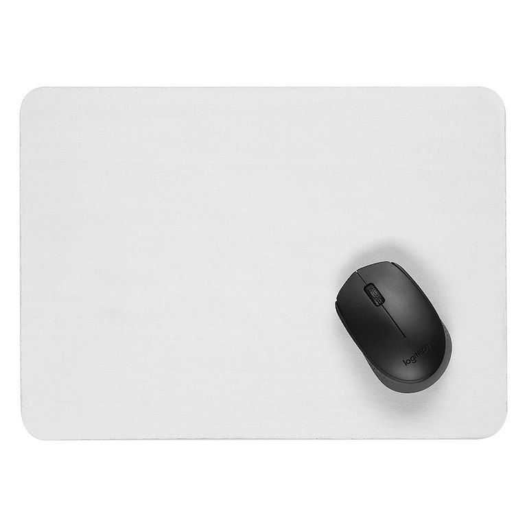 Podloga za kompjuterskog miša za sublimaciju DESK PAD, 34.5x25x0.3 cm, bela