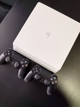 Sony Playstation 4 PS4 SLIM WHITE sa 2 dzojstika