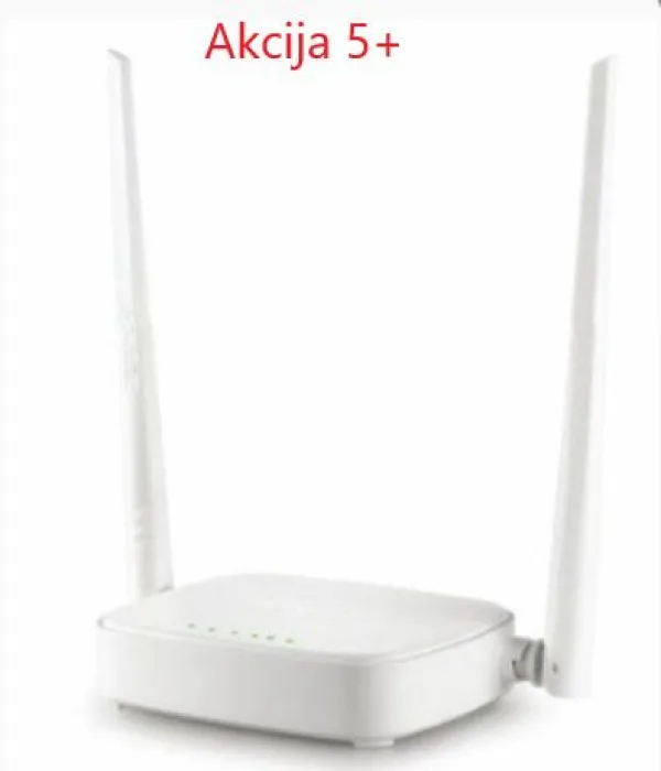 Tenda N301 Wireless N300 Ruter, WISP/univ. repeater/WDS-bridge/AP/WPS, 3L/1W 2x5dB(alt:WR300)**(829)
