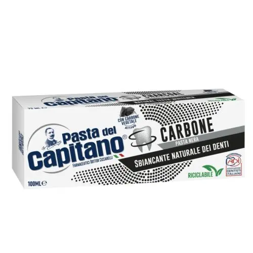 Pasta del Capitano Pasta za zube Carbone 100ml