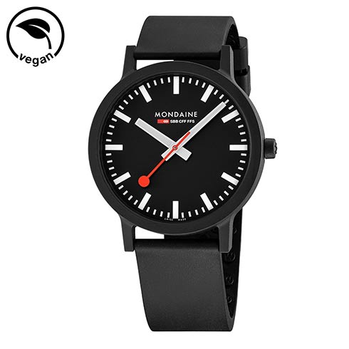 MONDAINE SAT ESSENCE BLACK 41MM