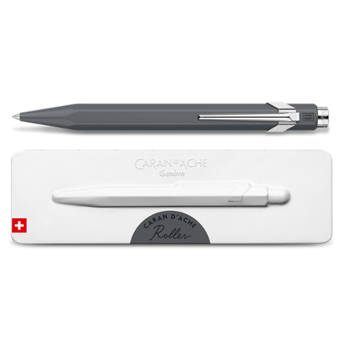 CARAN D'ACHE ROLLER OLOVKA 849 CLASSIC SLIM PAKOVANJE GREY