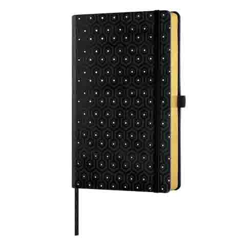 CASTELLI AGENDA 13X21 LINIJE COPPER AND GOLD HONEYCOMB GOLD