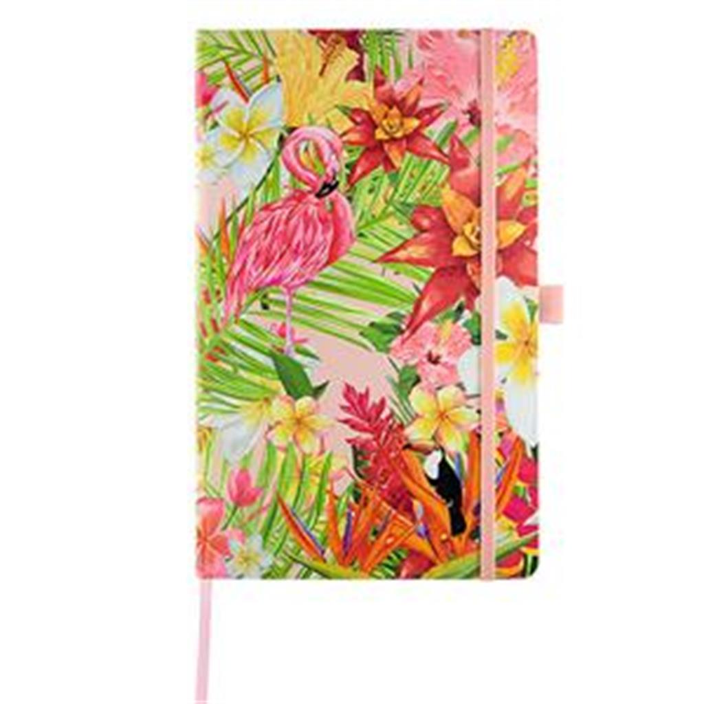 CASTELLI AGENDA 13X21 LINIJE EDEN FLAMINGO