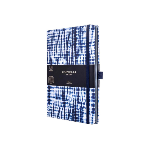 CASTELLI AGENDA 13X21 LINIJE SHIBORI JUTE