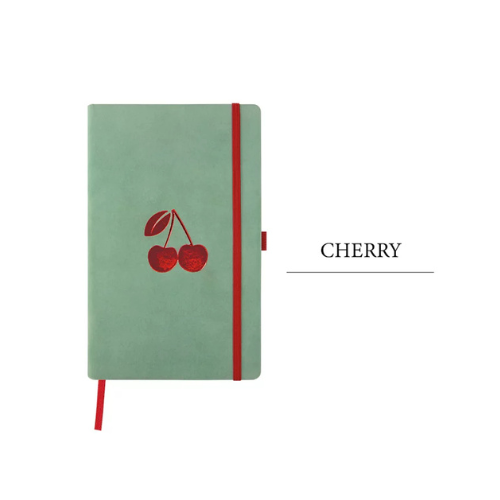 CASTELLI AGENDA 13X21 LINIJE VELLUTO CHERRY