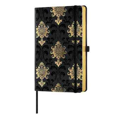 CASTELLI AGENDA 9X14 KOCKICE COPPER AND GOLD BAROQUE GOLD