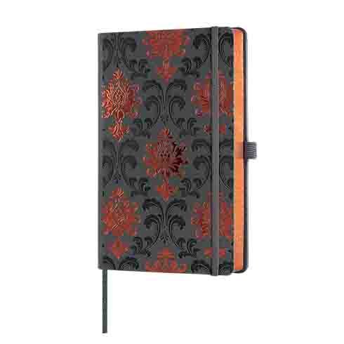 CASTELLI AGENDA 9X14 LINIJE COPPER AND GOLD BAROQUE COPPER