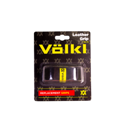 VOLKL GRIP LEATHER REPLACEMENT GRIP 1PACK BLACK