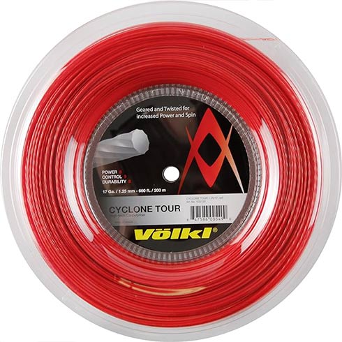 VOLKL ZICA ZA REKET CYCLONE TOUR 16G/1.30MM REEL/200M RED