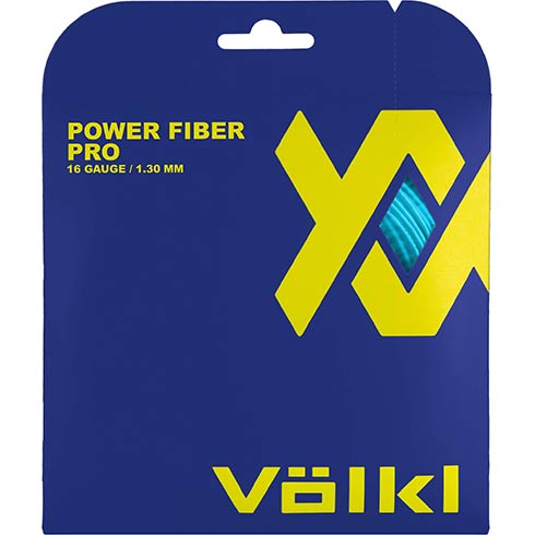 VOLKL ZICA ZA REKET POWER FIBER PRO 16G/1.30MM SET/12M TURQUOISE