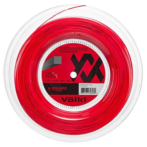 VOLKL ZICA ZA REKET V-SQUARE 17G/1.25MM REEL/200M LAVA