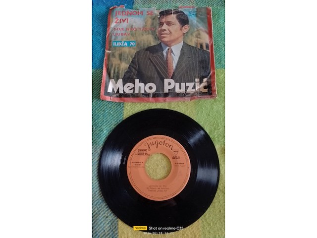 MEHO PUZIC 1970 - JEDNOM SE ZIVI