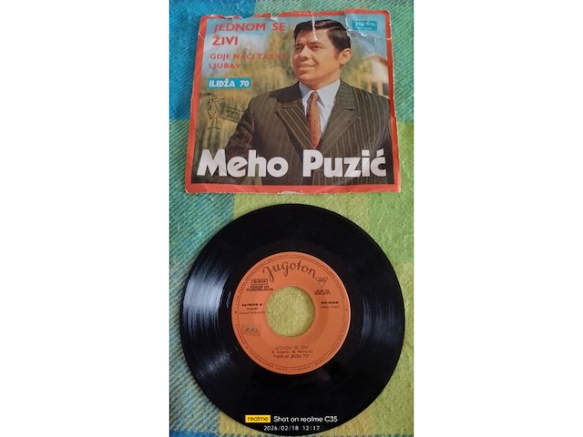 MEHO PUZIC 1970 - JEDNOM SE ZIVI