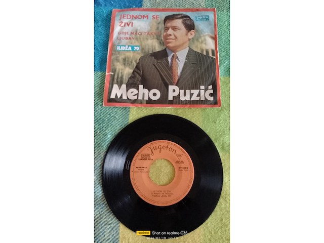 MEHO PUZIC 1970 - JEDNOM SE ZIVI