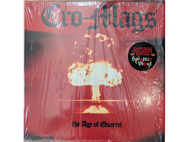 Cro-Mags - The Age of Quarrel (Ruby Red Translucent LP)