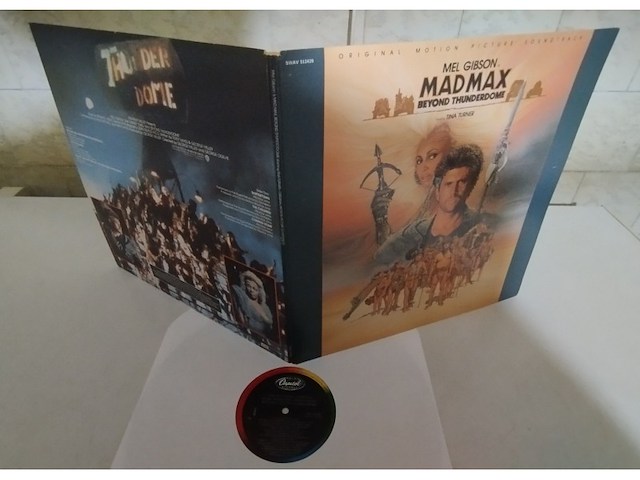 MAD MAX Muzika za Film US LP MINT +POSTER