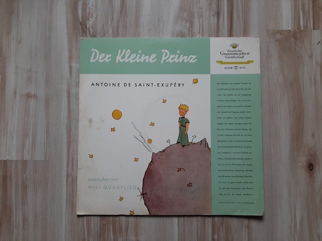 Ploča Mali Princ - Der kleine Prinz LP NOVO