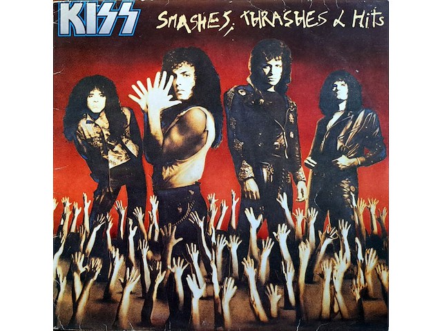 LP*: KISS - SMASHES, THRASHES &; HITS (1989) odlična