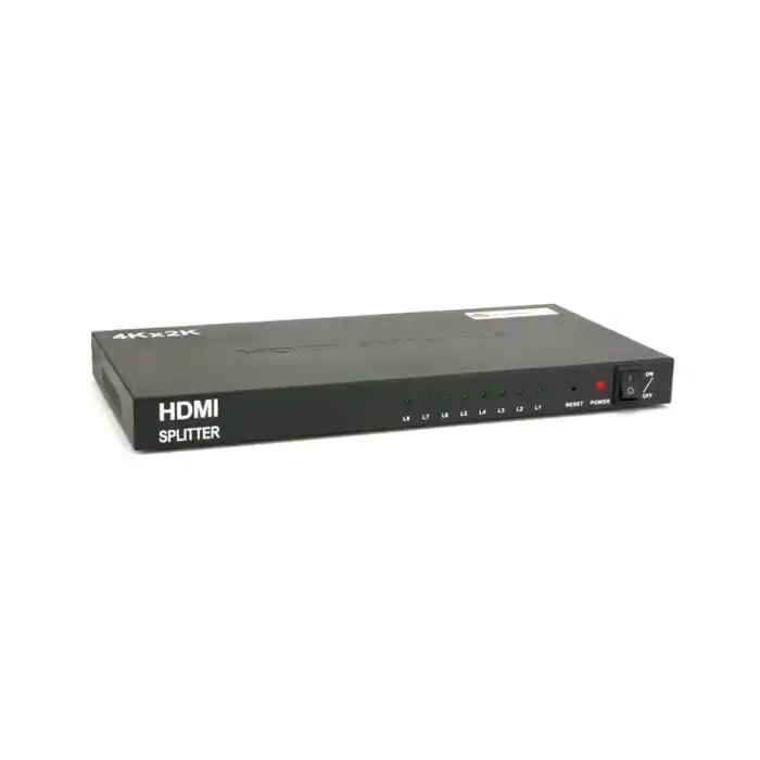 HDMI spliter 1×8 1080P ver2.0 sa napajanjem e-green