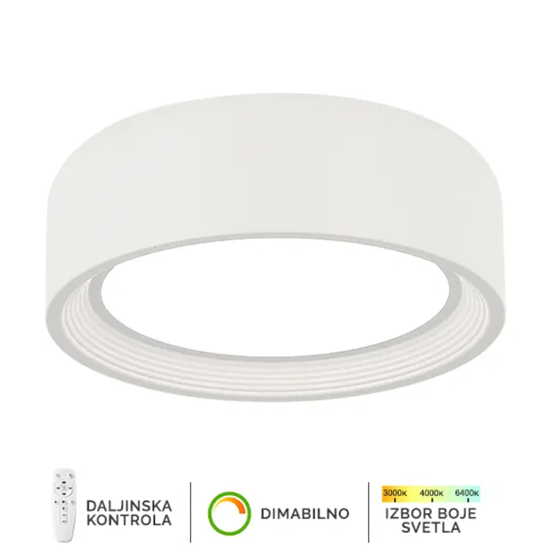 LED plafonska lampa F2096-51C WH FORMA