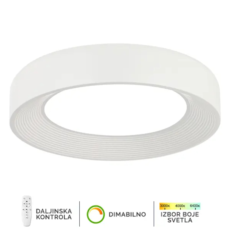 LED plafonska lampa F2096-67C WH FORMA