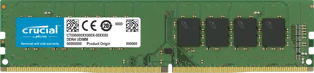 Memorija DDR4 8GB 3200MHz UDIMM CRUCIAL CT8G4DFRA32A