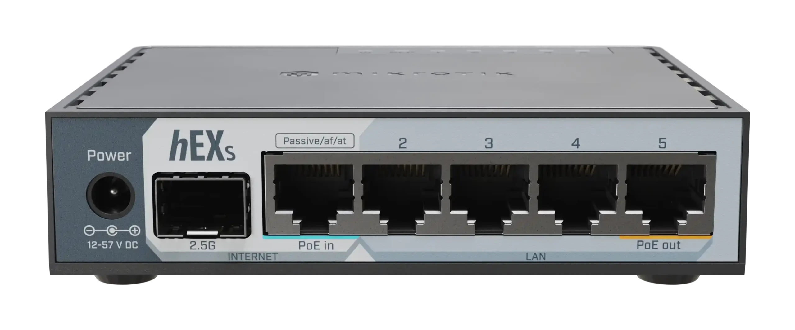 MikroTik E60iUGS hEX S ruter sa 5 x GB LAN/1 x WAN/2.5GbE SFP + USB3.0