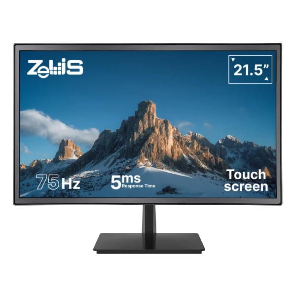 Monitor 21.5 Zeus LED ZUS215MAX Touch 1920×1080/Full HD/75Hz/5ms/HDMI/VGA