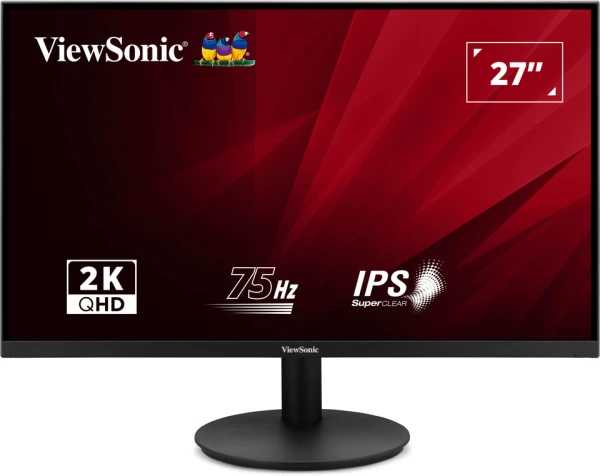 Monitor 27 Viewsonic VA2708-2K-HD-2 2560×1440/QHD IPS/4ms/75Hz/2xHDMI/DP/HDR10