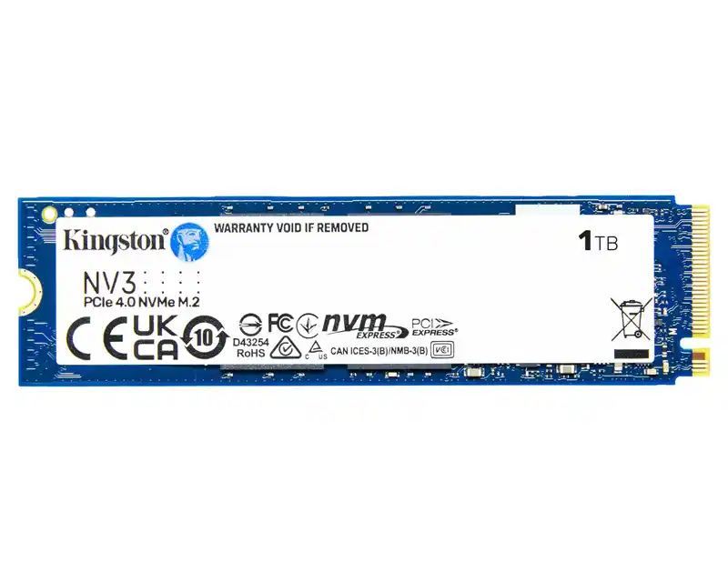 SSD M.2 NVME 1TB Kingston SNV3S/1000G 6000MBs/4000MBs