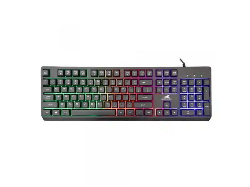 Tastatura Baracuda STARFISH Full Layout/Membranska/RGB/Crna/US