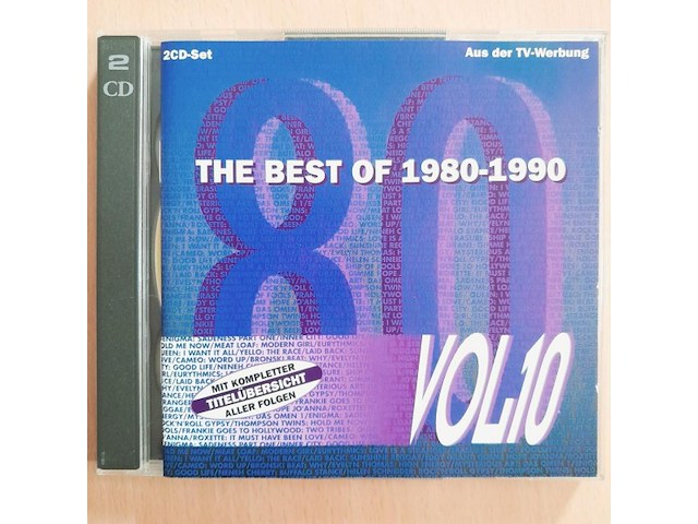Various – The Best Of 1980-1990 Vol. 10 GERMANY 1994