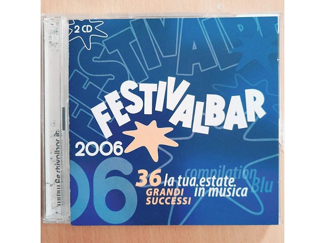 Various – Festivalbar 2006 - Compilation Blu 2xCD