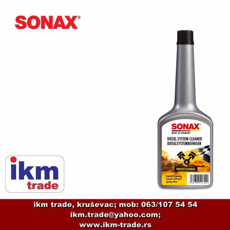 Sonax Diesel System Cleaner – aditiv za čišćenje dizel sistema