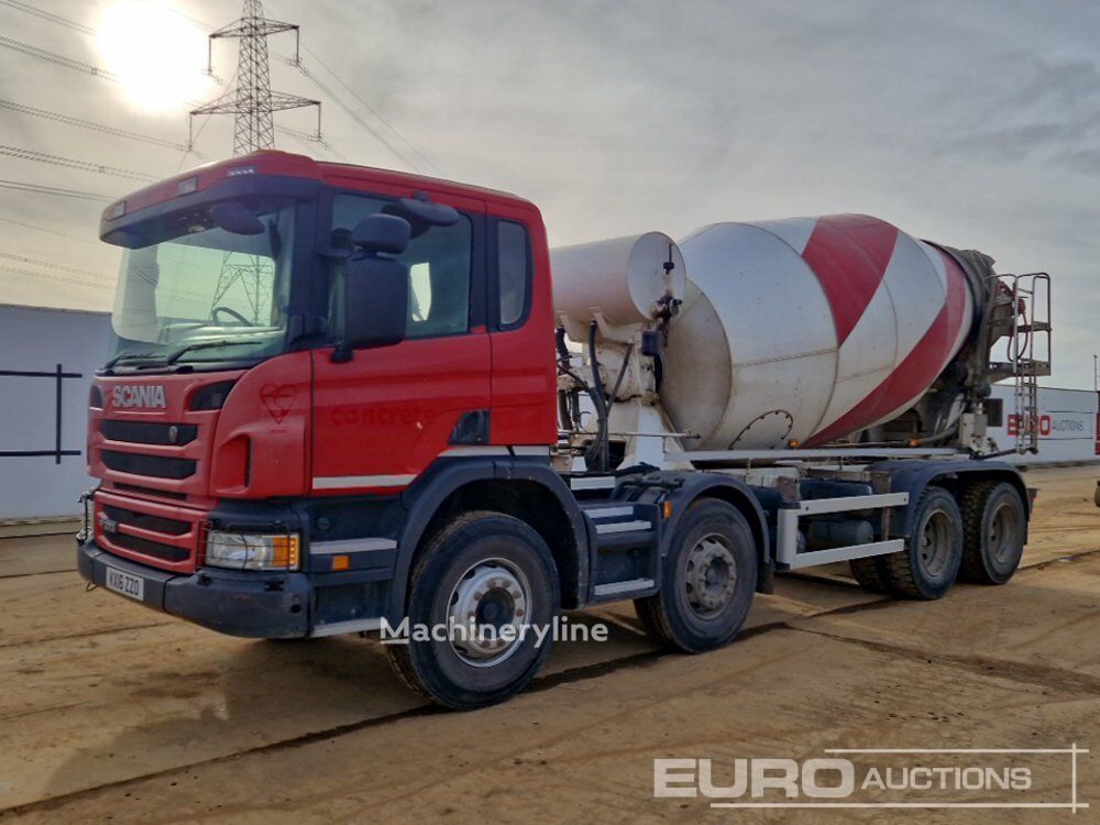 Prodaje se Scania P370 kamion s mešalicom za beton na aukciji