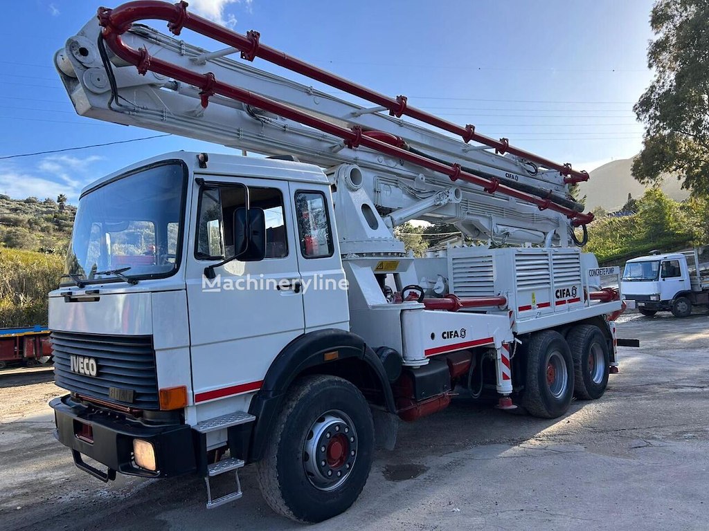 Cifa K1 na šasiji IVECO pumpa za beton