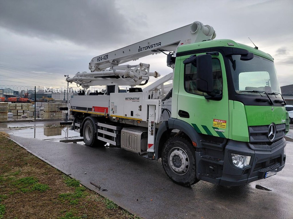 Betonstar BST 24.90-4ZR na šasiji Mercedes-Benz 1932 pumpa za beton
