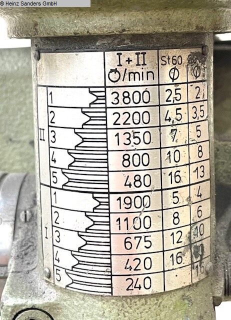 HAEFNER BTU13P stolna bušilica