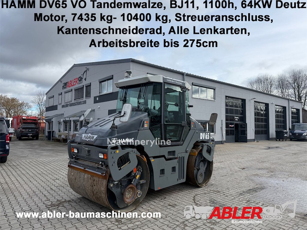 Hamm DV65 VO Tandemwalze valjak za asfalt