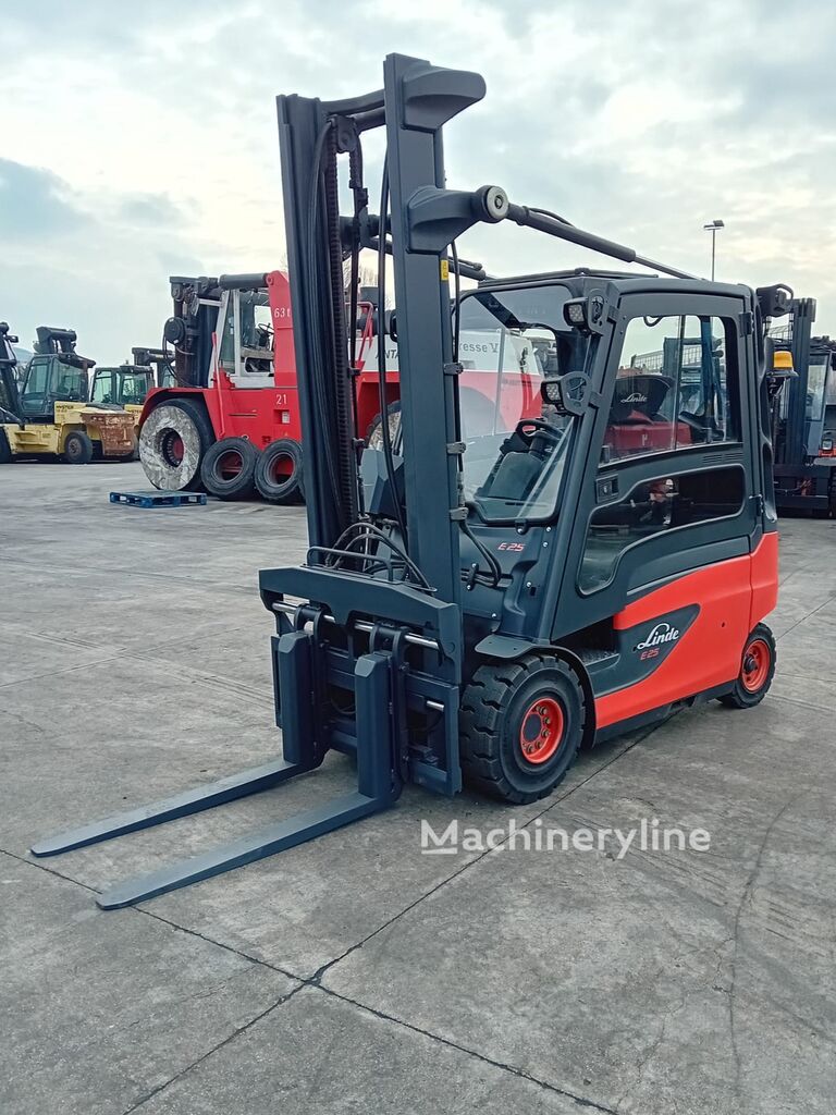 Linde E25L-01 električni viljuškar