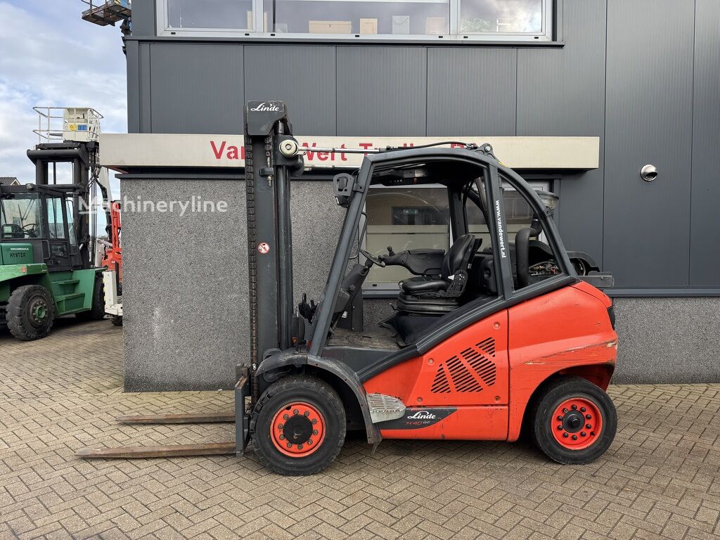 Linde H40T-02 Duplo 370 3e / 4e Functie LPG 2014 viljuškar na gas