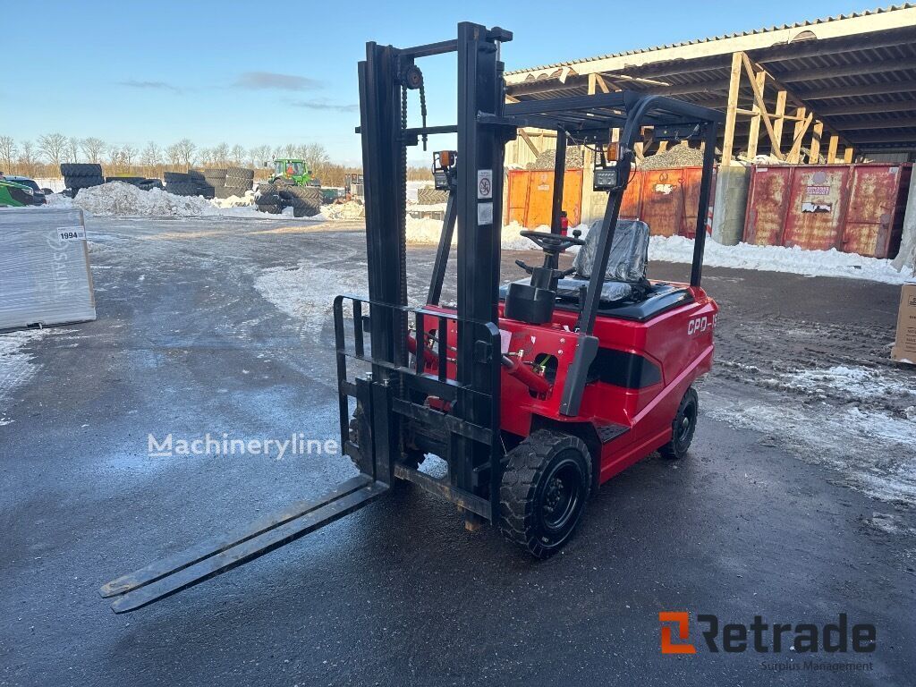 Prodaje se Electric Forklift CPD-15 električni viljuškar na aukciji