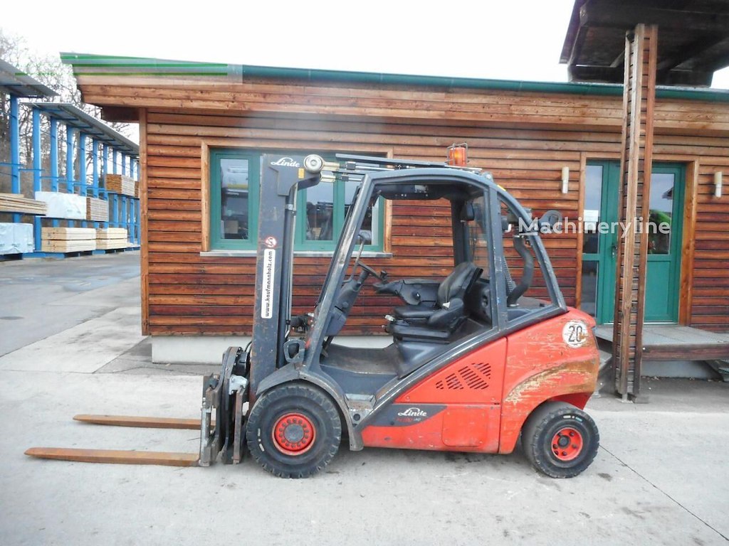 Linde h30d-02 evo triplex 4,8m + drehgerät dizel viljuškar