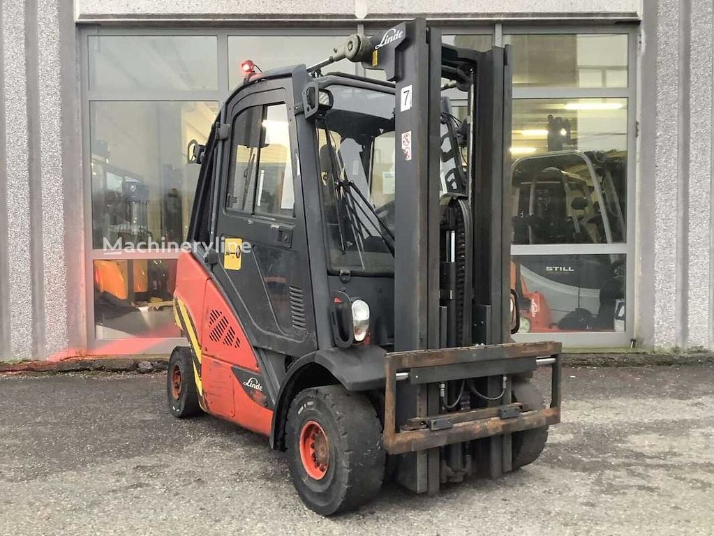 Linde H25D-02 4 wheel forklift truck dizel viljuškar